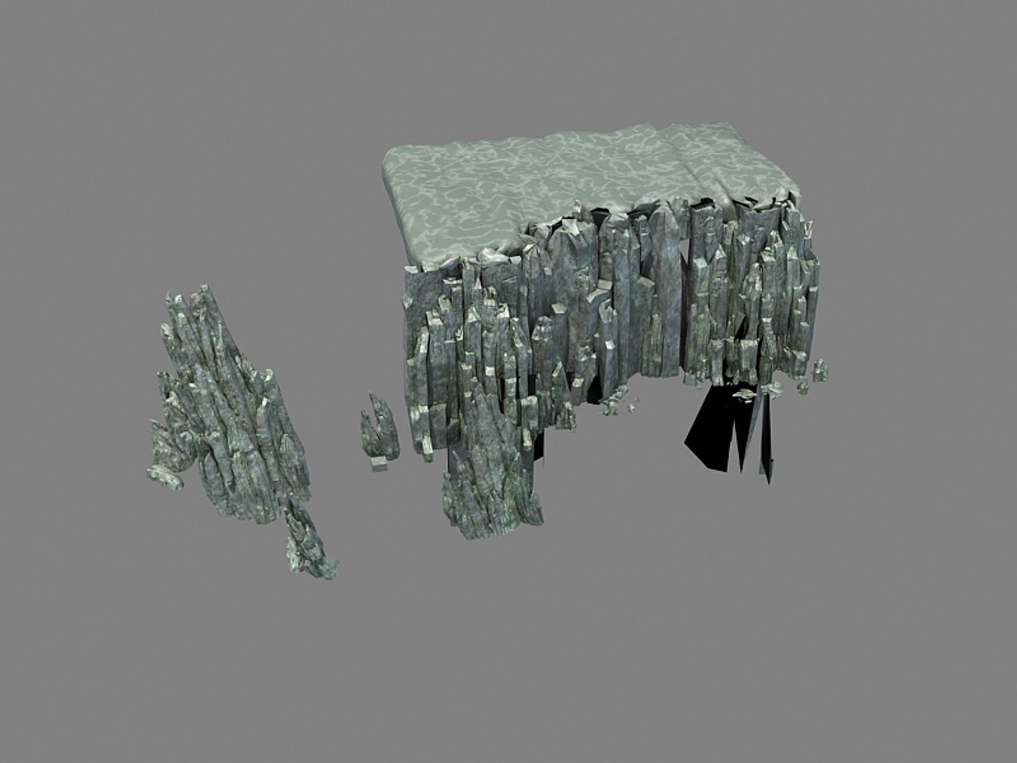3D cave rock mountain model - TurboSquid 1188434