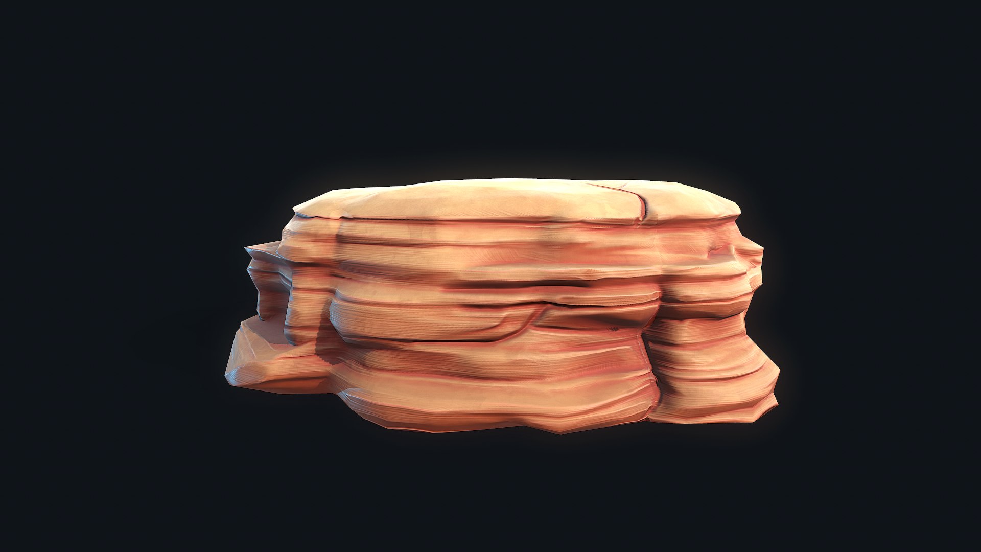3D Stylized Desert Rock 5 - TurboSquid 2134718