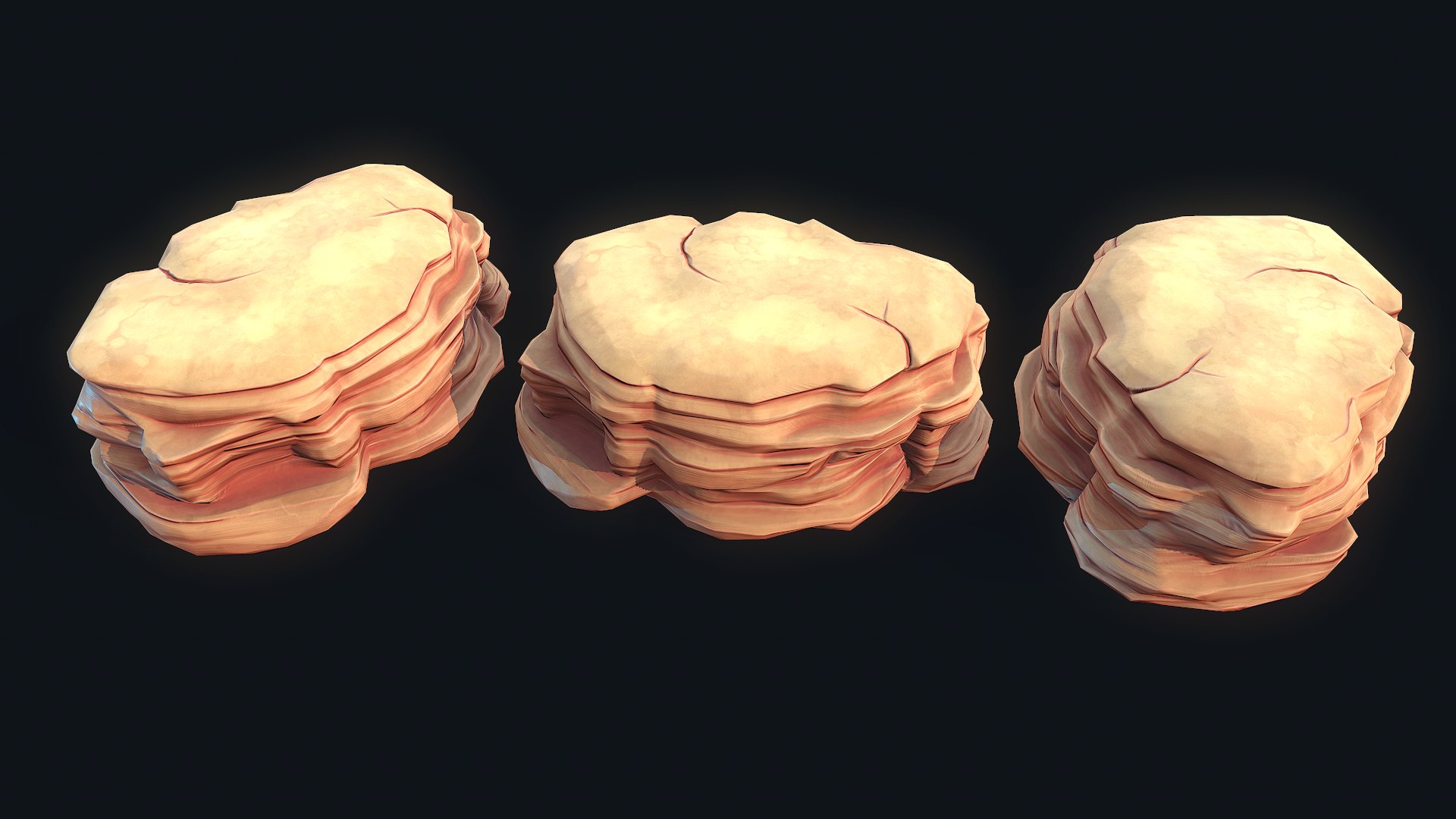 3D Stylized Desert Rock 5 - TurboSquid 2134718