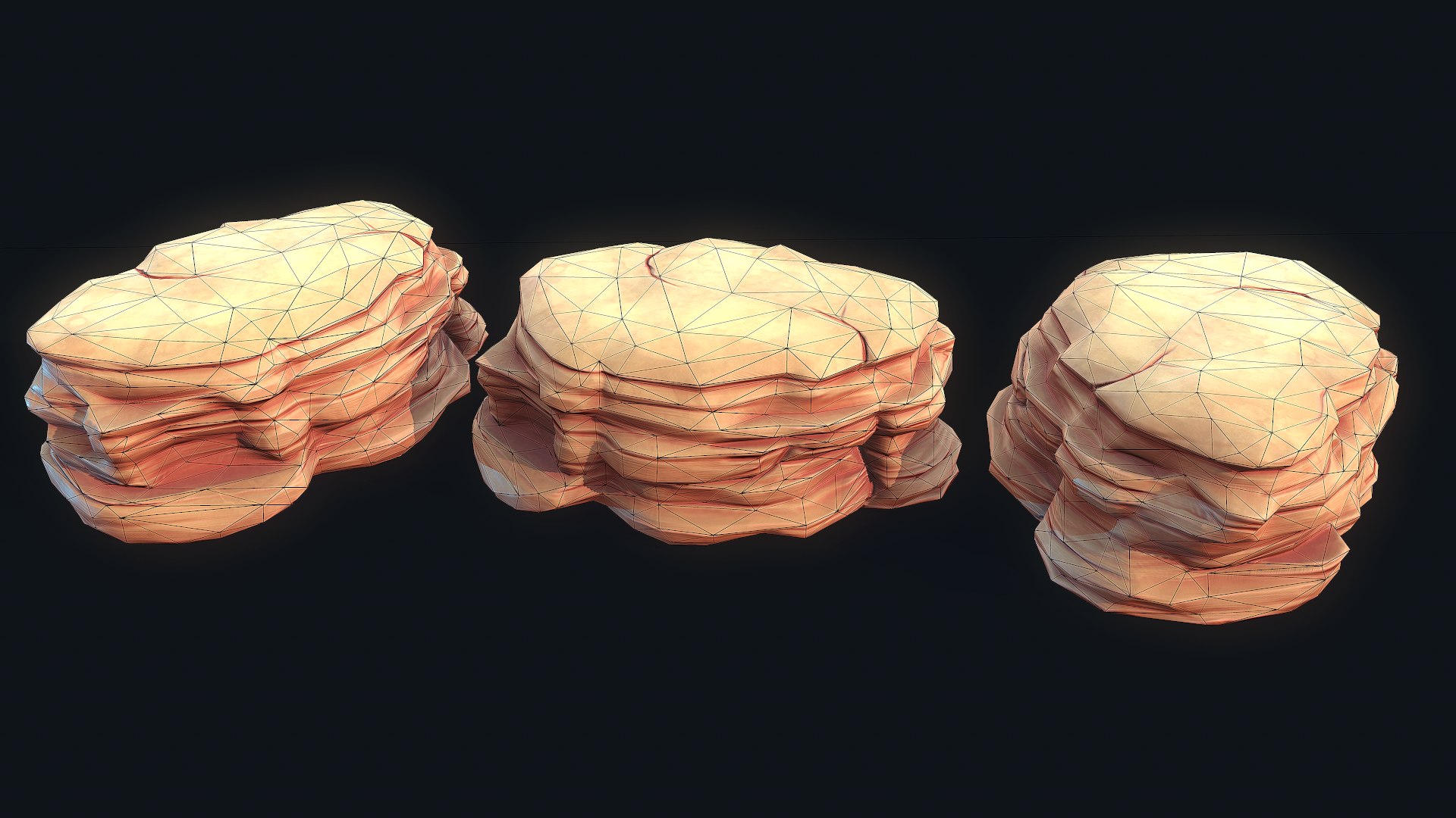 3D Stylized Desert Rock 5 - TurboSquid 2134718