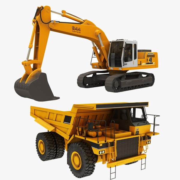 Excavator 3D Models for Download | TurboSquid