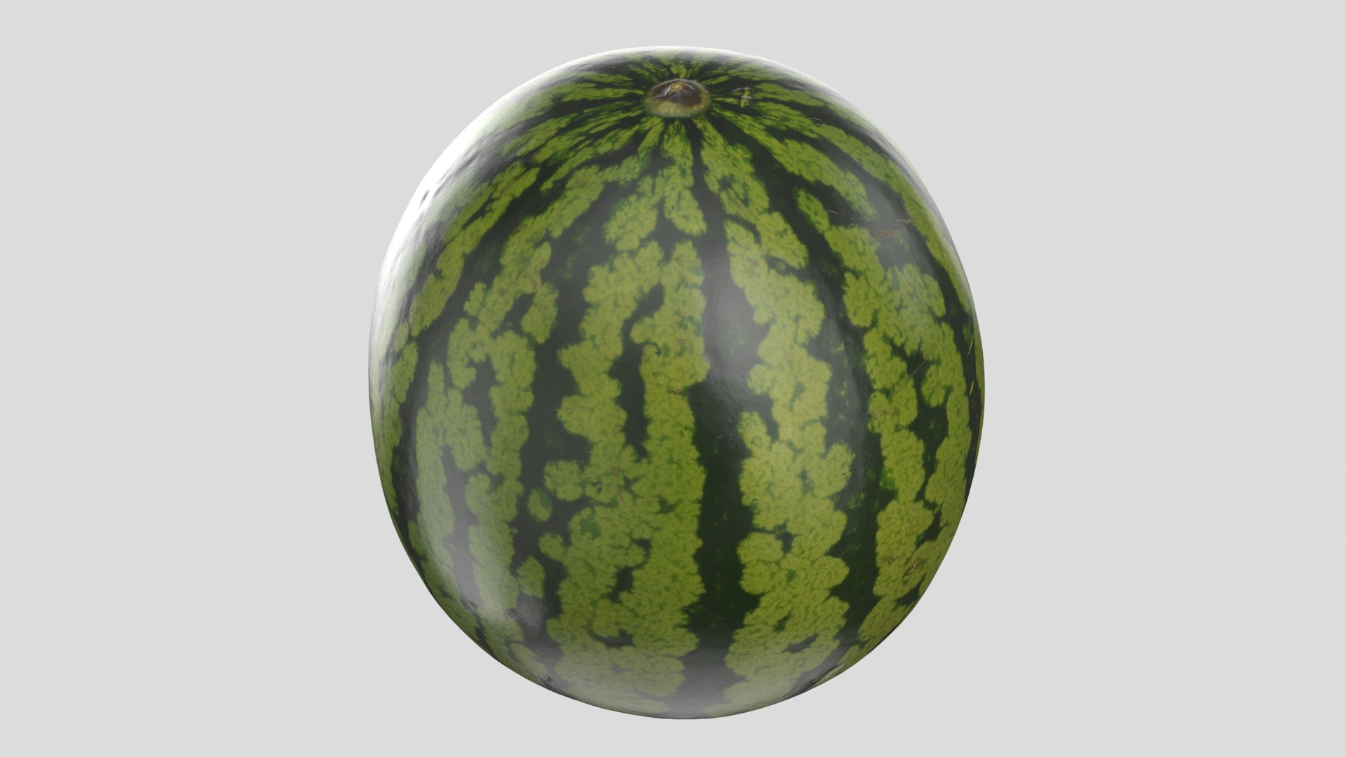 3D Watermelon - TurboSquid 1730460