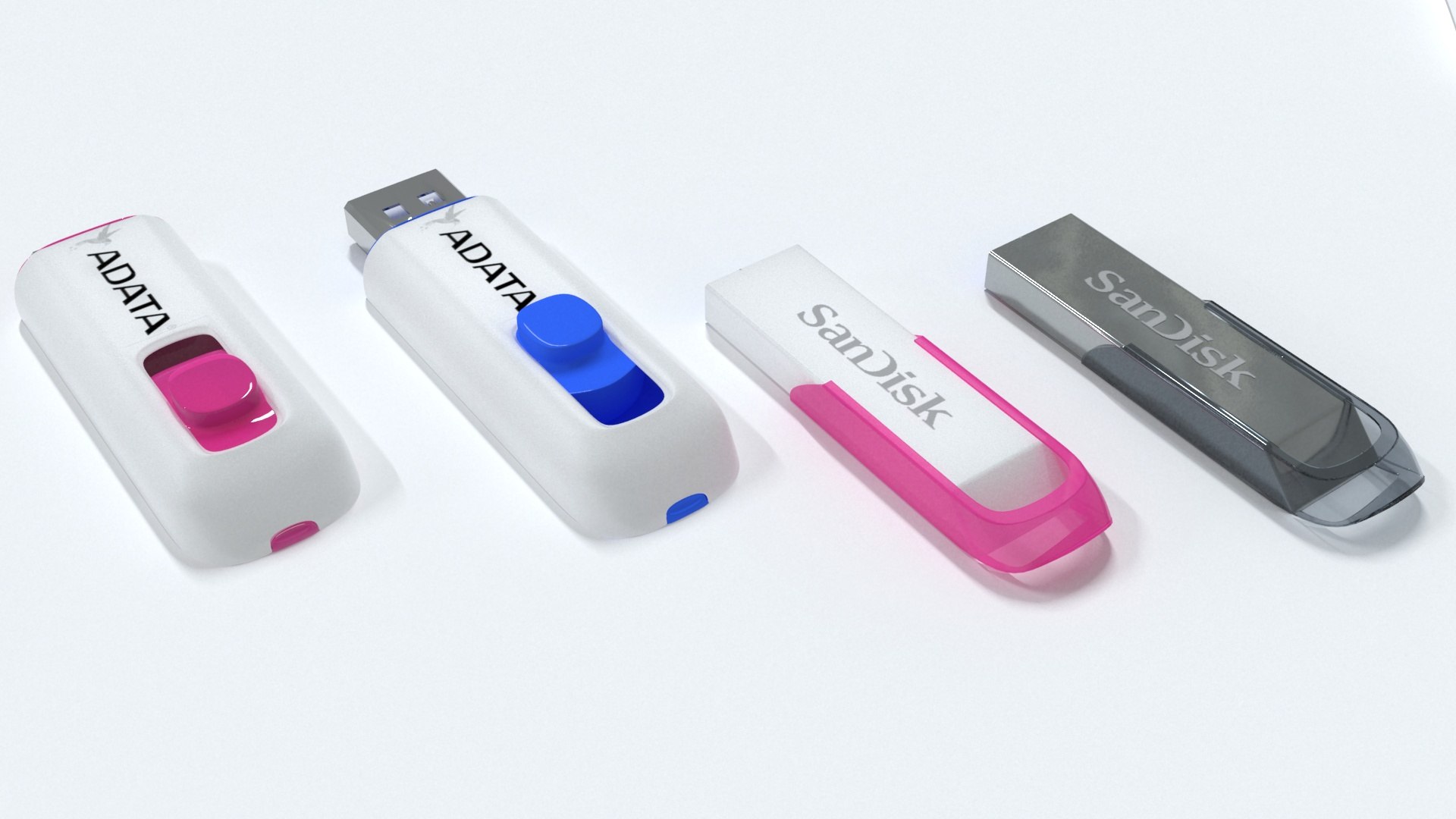 USB Key 3D Model - TurboSquid 2147448