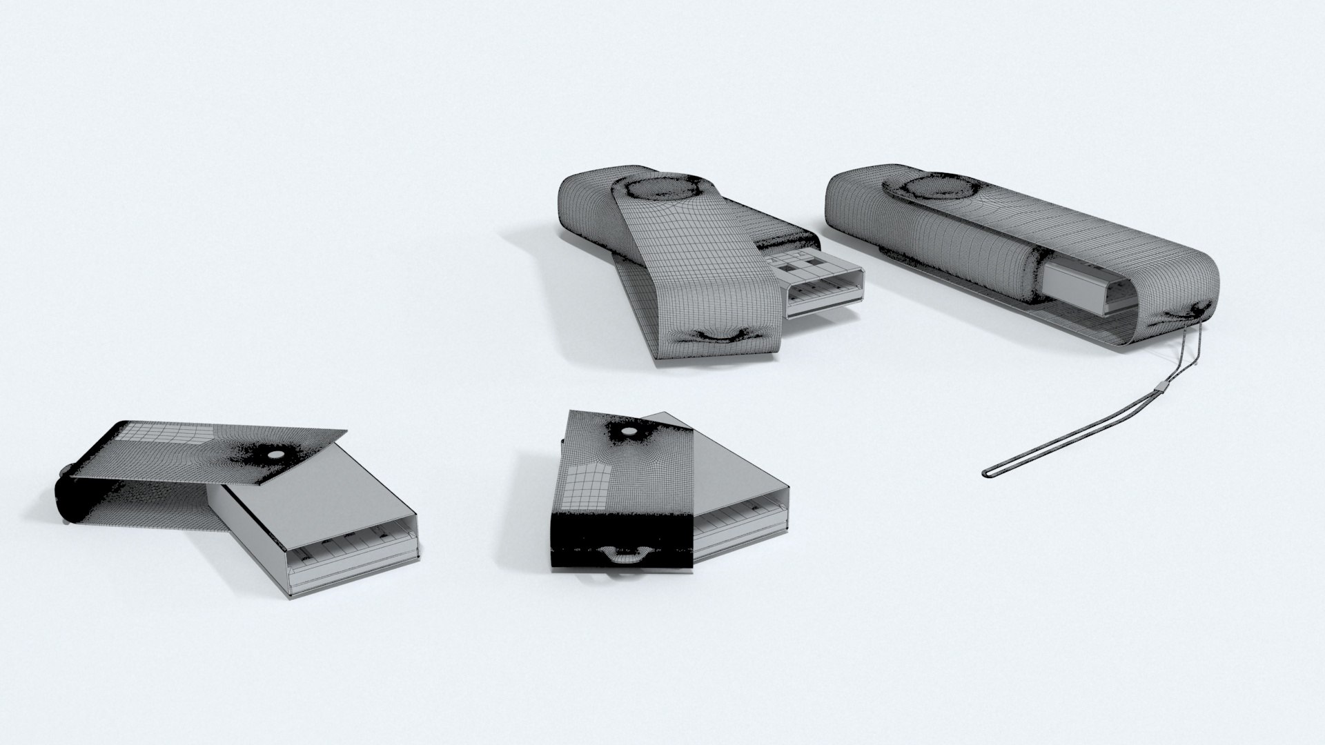 USB Key 3D Model - TurboSquid 2147448