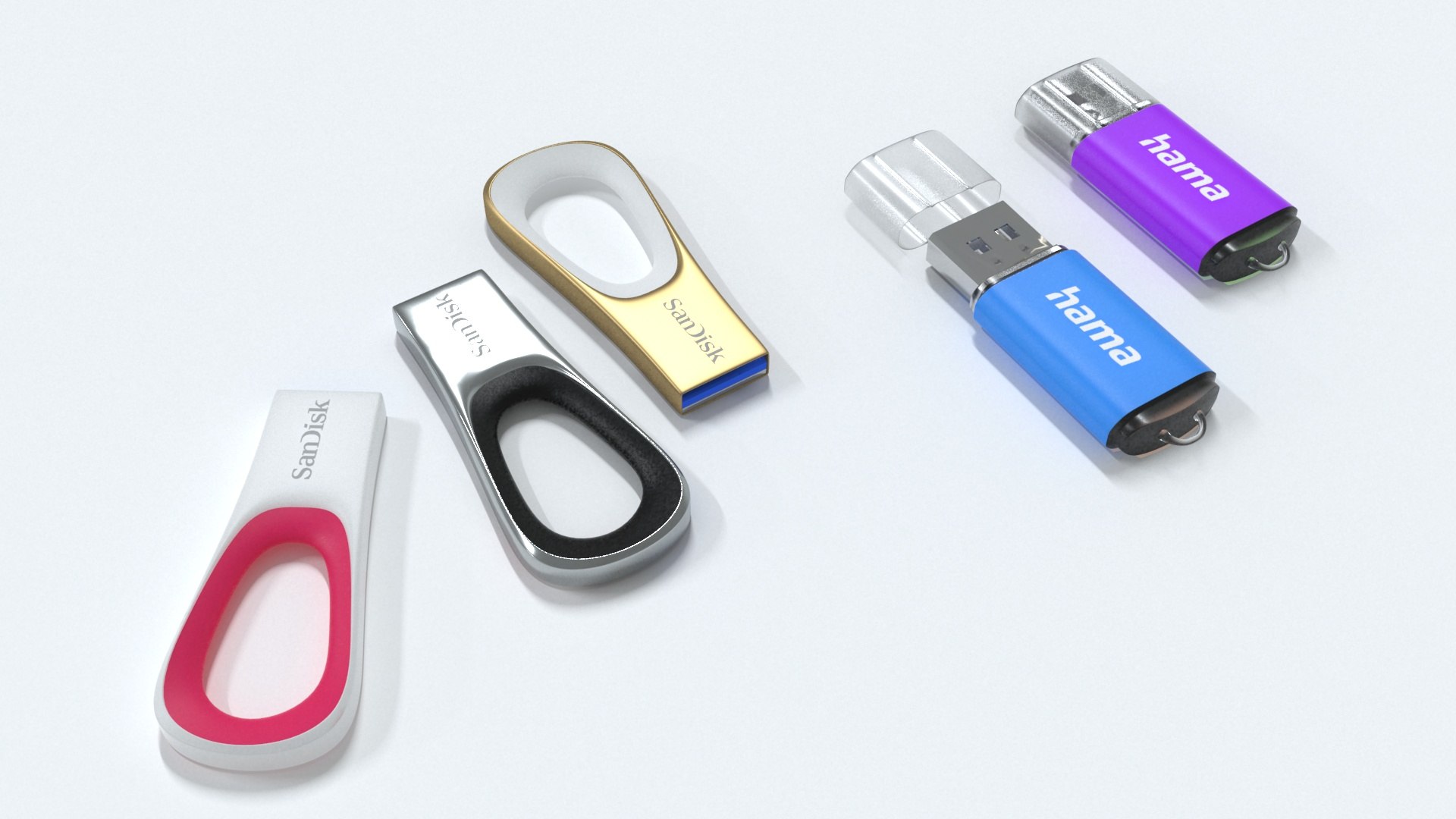 USB Key 3D Model - TurboSquid 2147448
