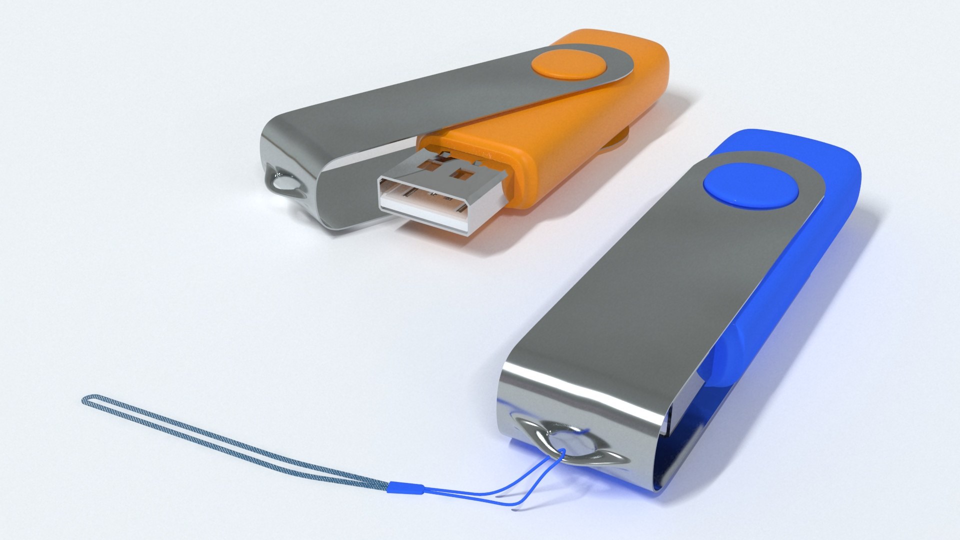 USB Key 3D Model - TurboSquid 2147448