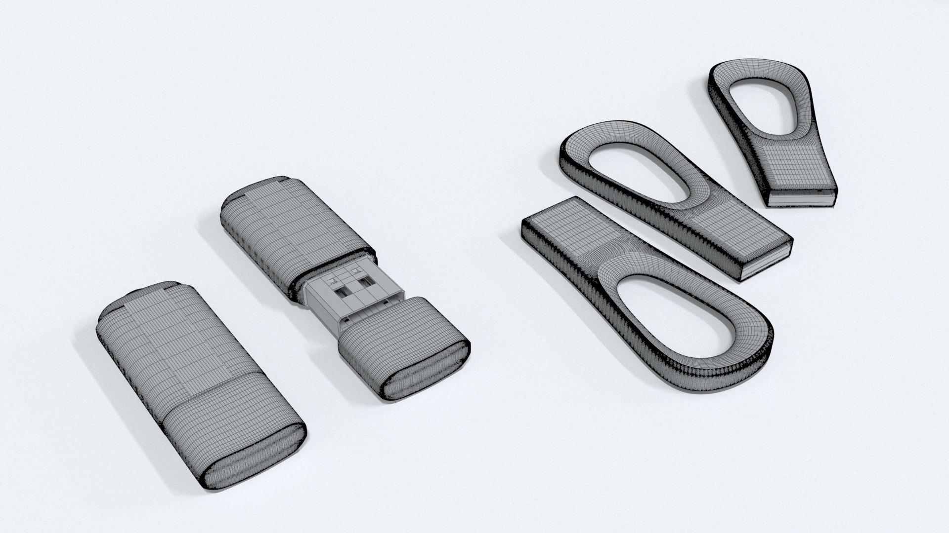 USB Key 3D Model - TurboSquid 2147448