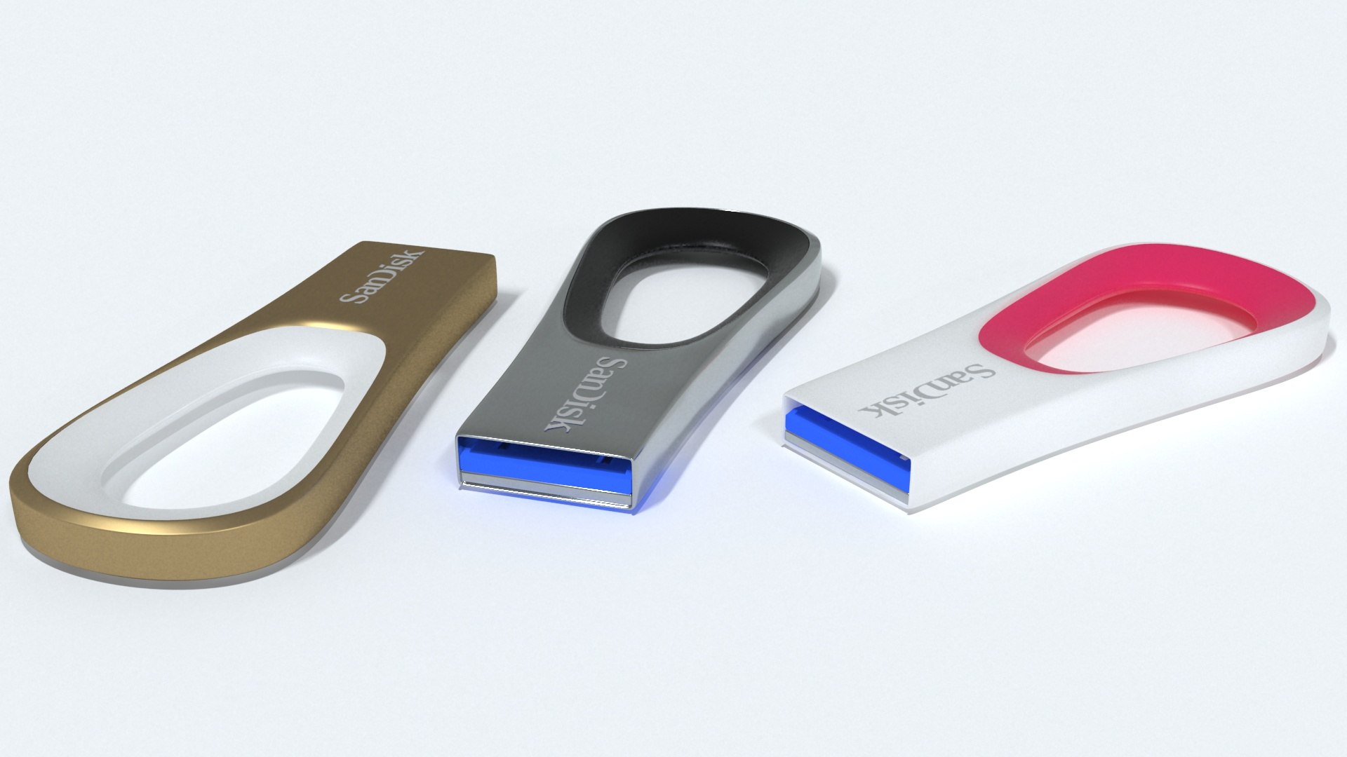 USB Key 3D Model - TurboSquid 2147448