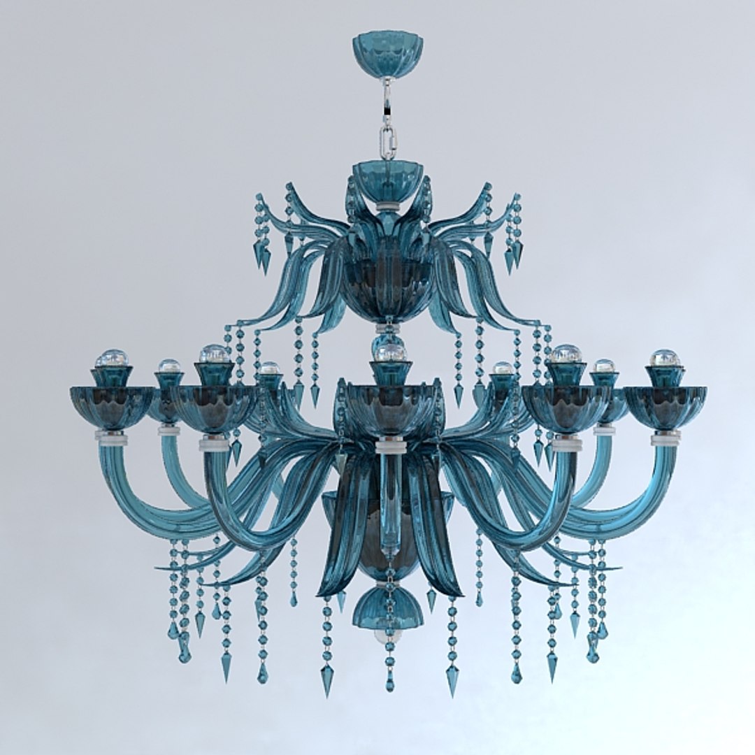 Classical Chandelier Pendant Light 3d Model