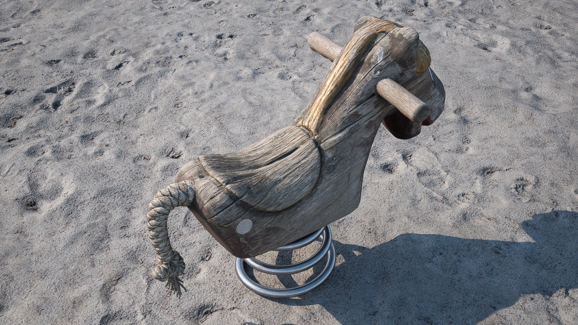 Free Spring Swing Horse 3D Model - TurboSquid 1232509