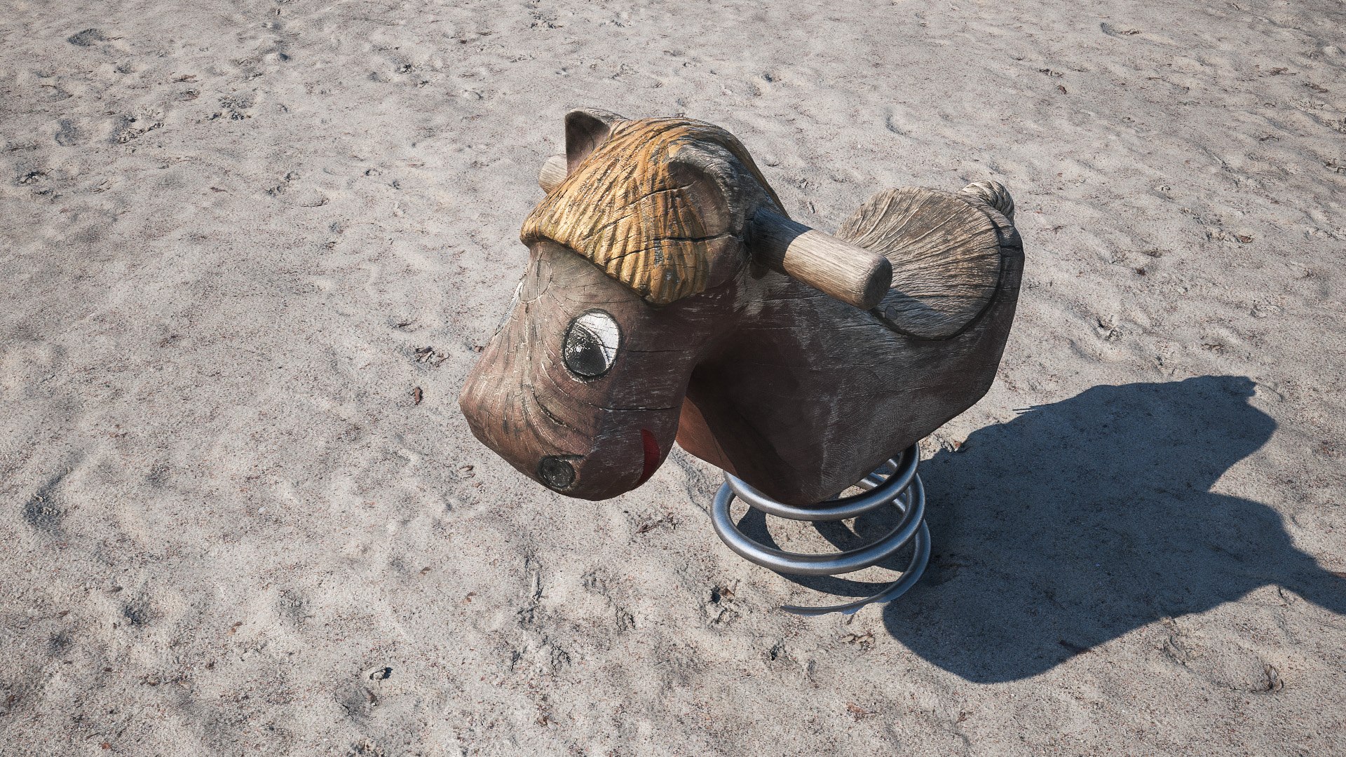 Free Spring Swing Horse 3D Model - TurboSquid 1232509