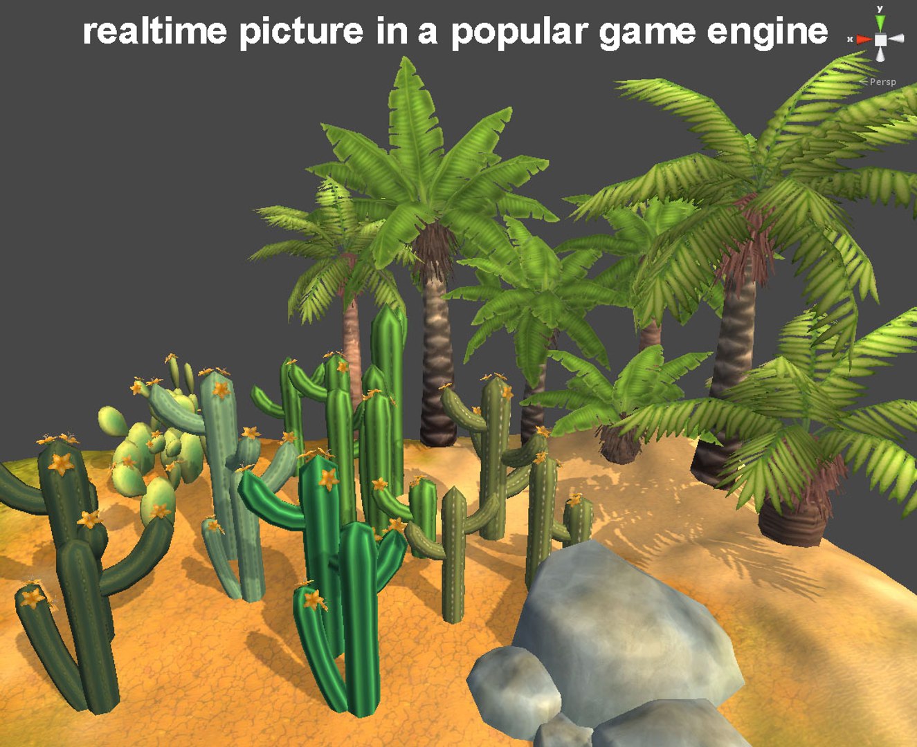 3d Realtime Plants Pack Cartoon