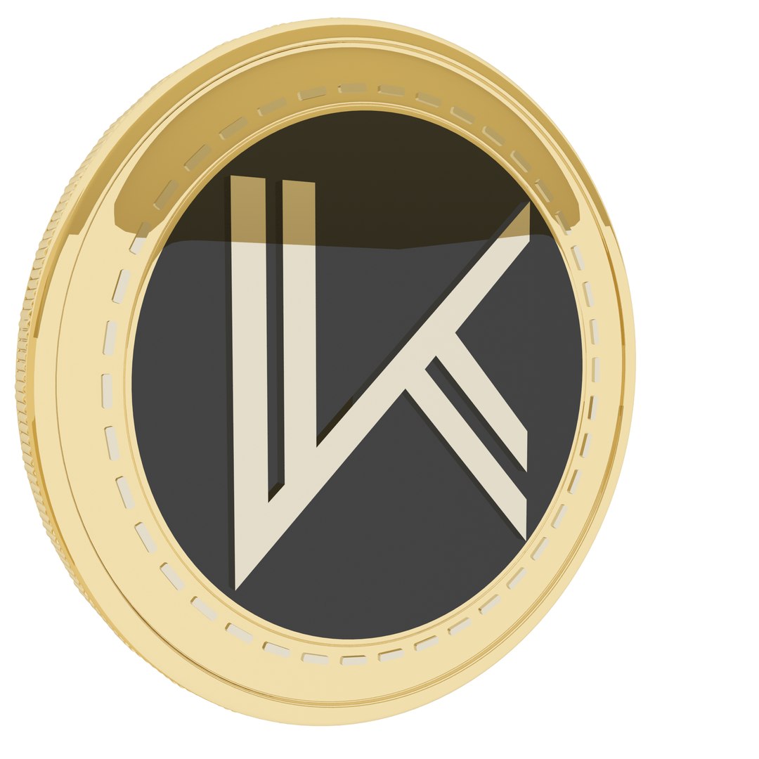 3D Kurrent Cryptocurrency Gold Coin - TurboSquid 1857064