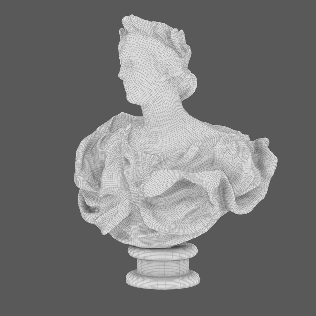 Bust Woman 3D Model - TurboSquid 1212795