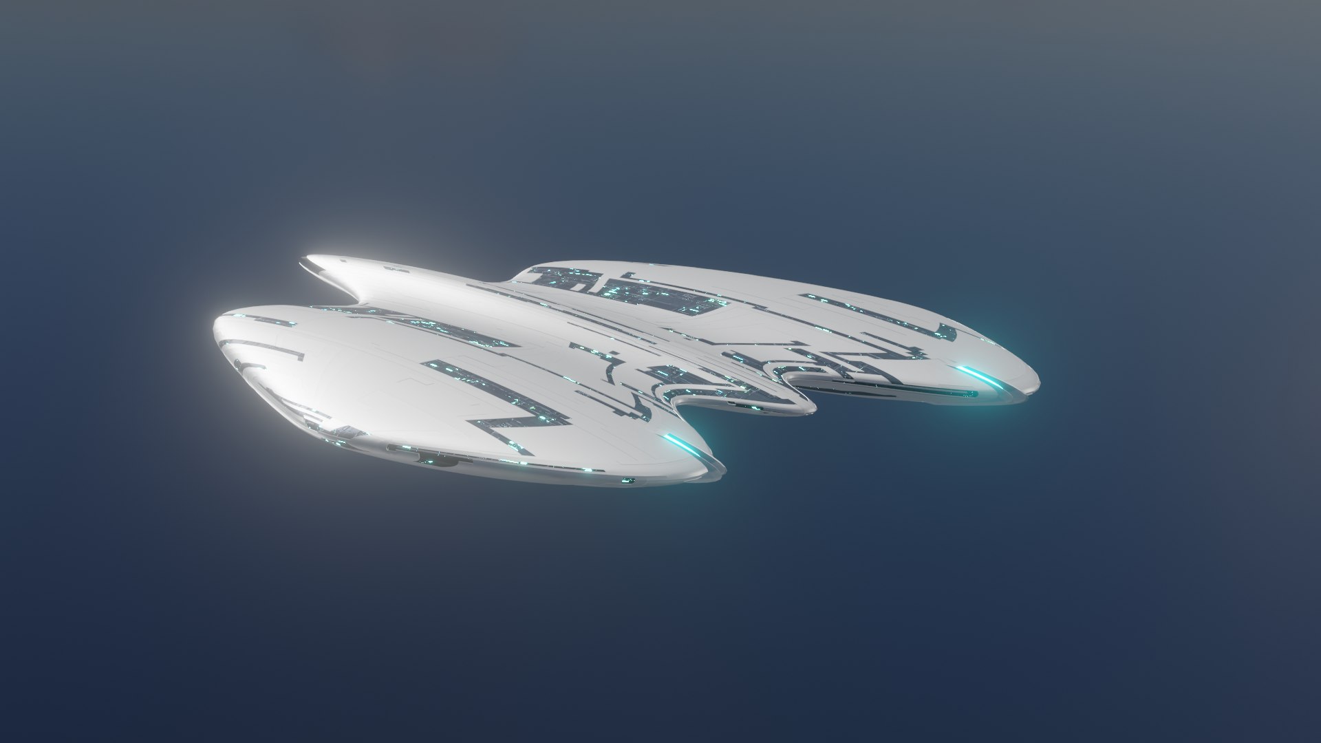 3D Scifi Spaceship Spaceplane - TurboSquid 2204822