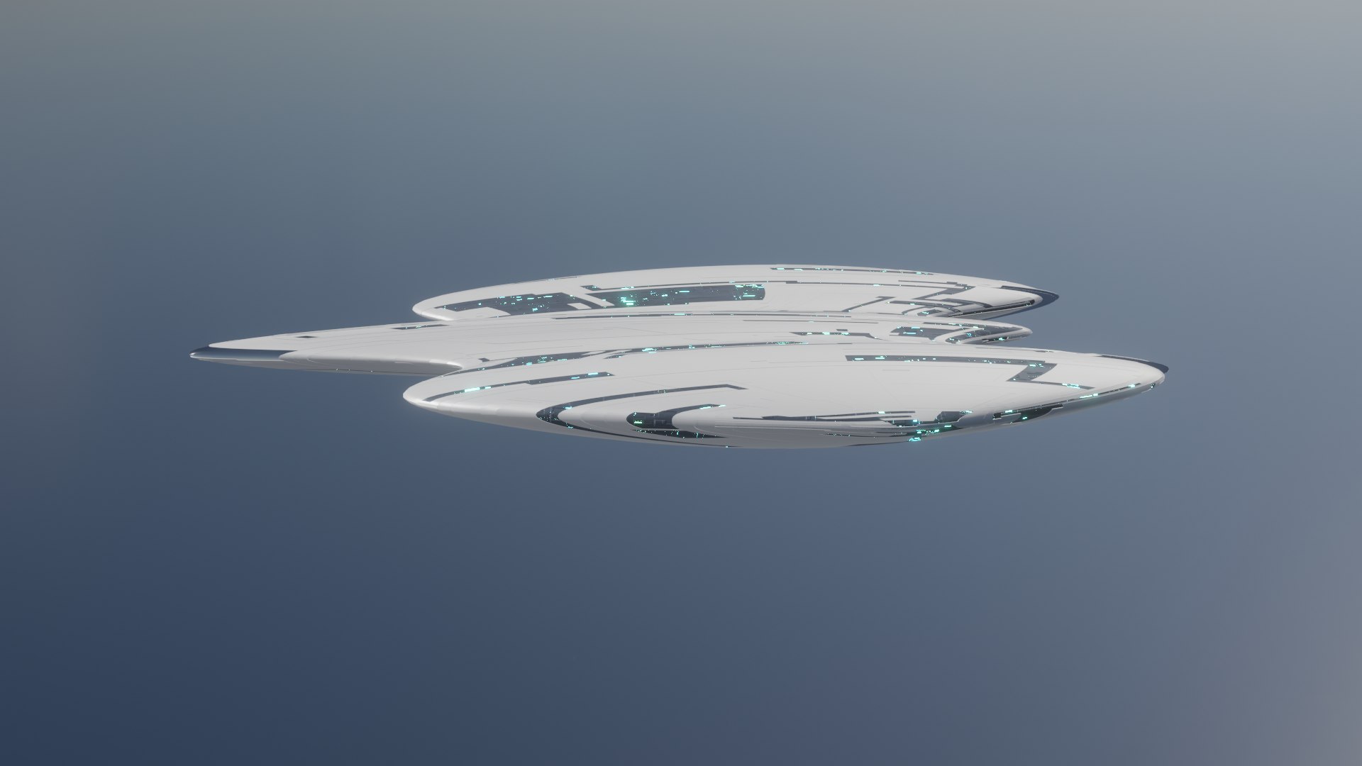 3D Scifi Spaceship Spaceplane - TurboSquid 2204822