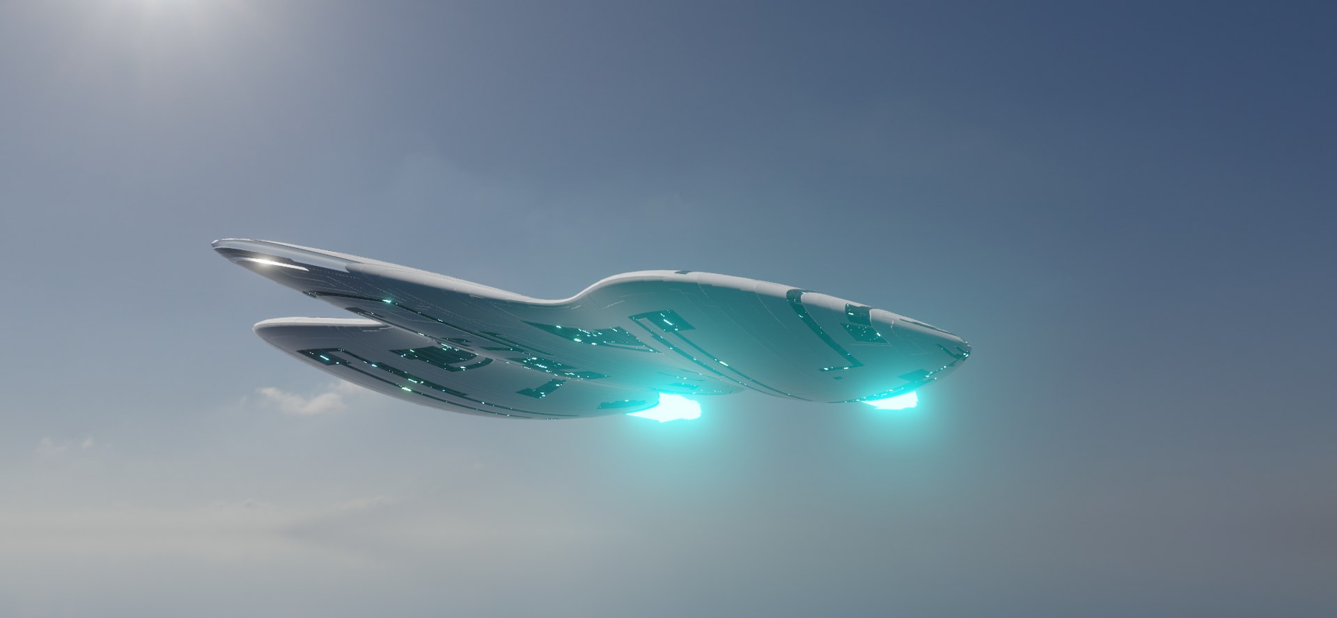 3D Scifi Spaceship Spaceplane - TurboSquid 2204822