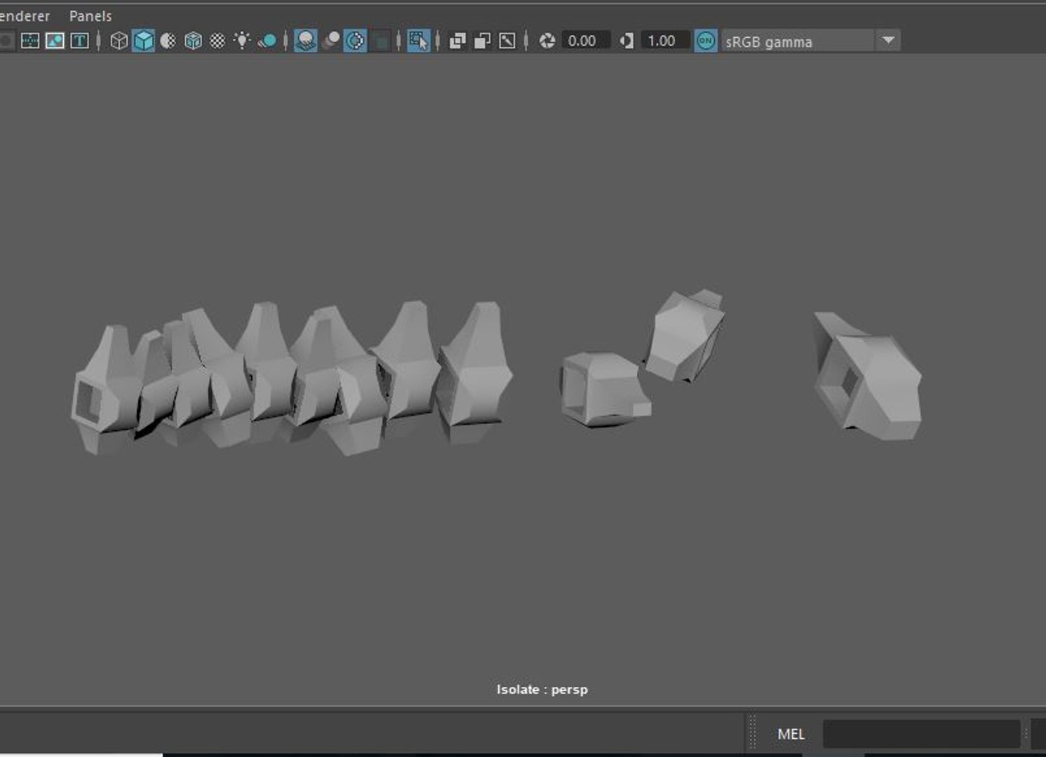 3D Dragon Bone Vertebrae - TurboSquid 1362702