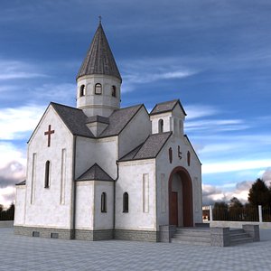 Free Church 3D Models for Download | TurboSquid