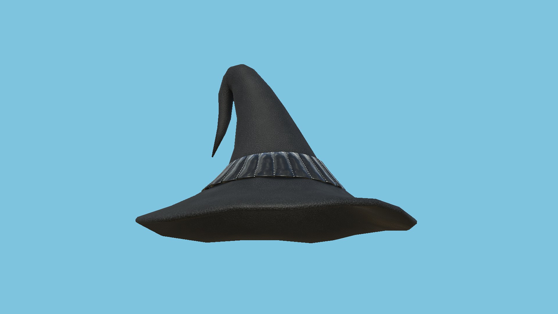 Black Wizard Hat - Character Design Fashion 3D Model - TurboSquid 1729013