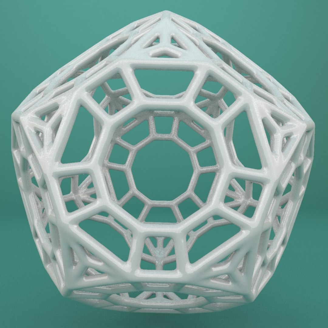 3d Model Geometric Shape