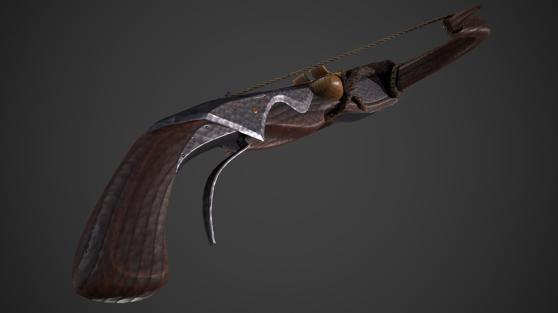 3D Fantasy Crossbow - TurboSquid 2133359