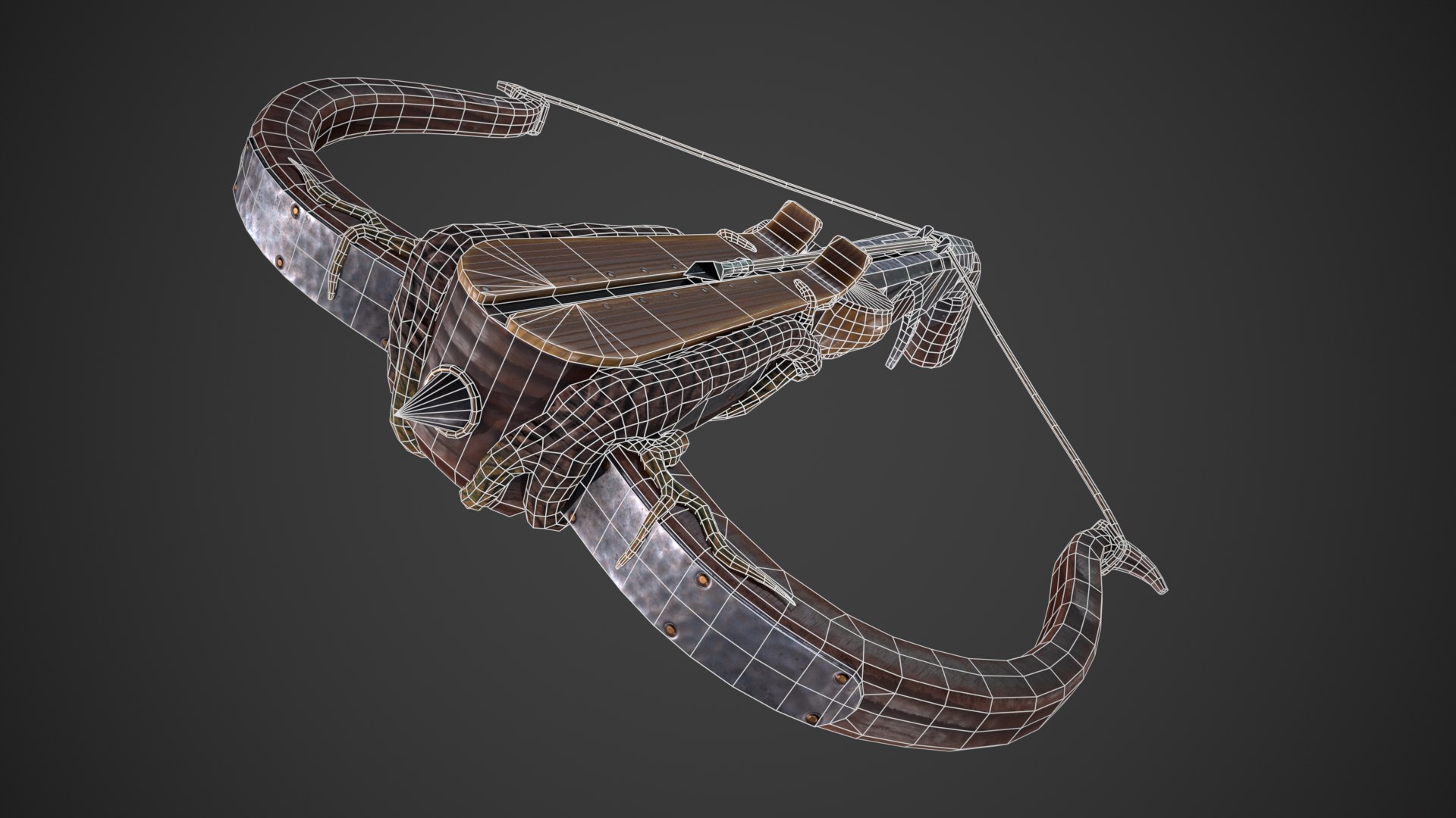 3D Fantasy Crossbow - TurboSquid 2133359