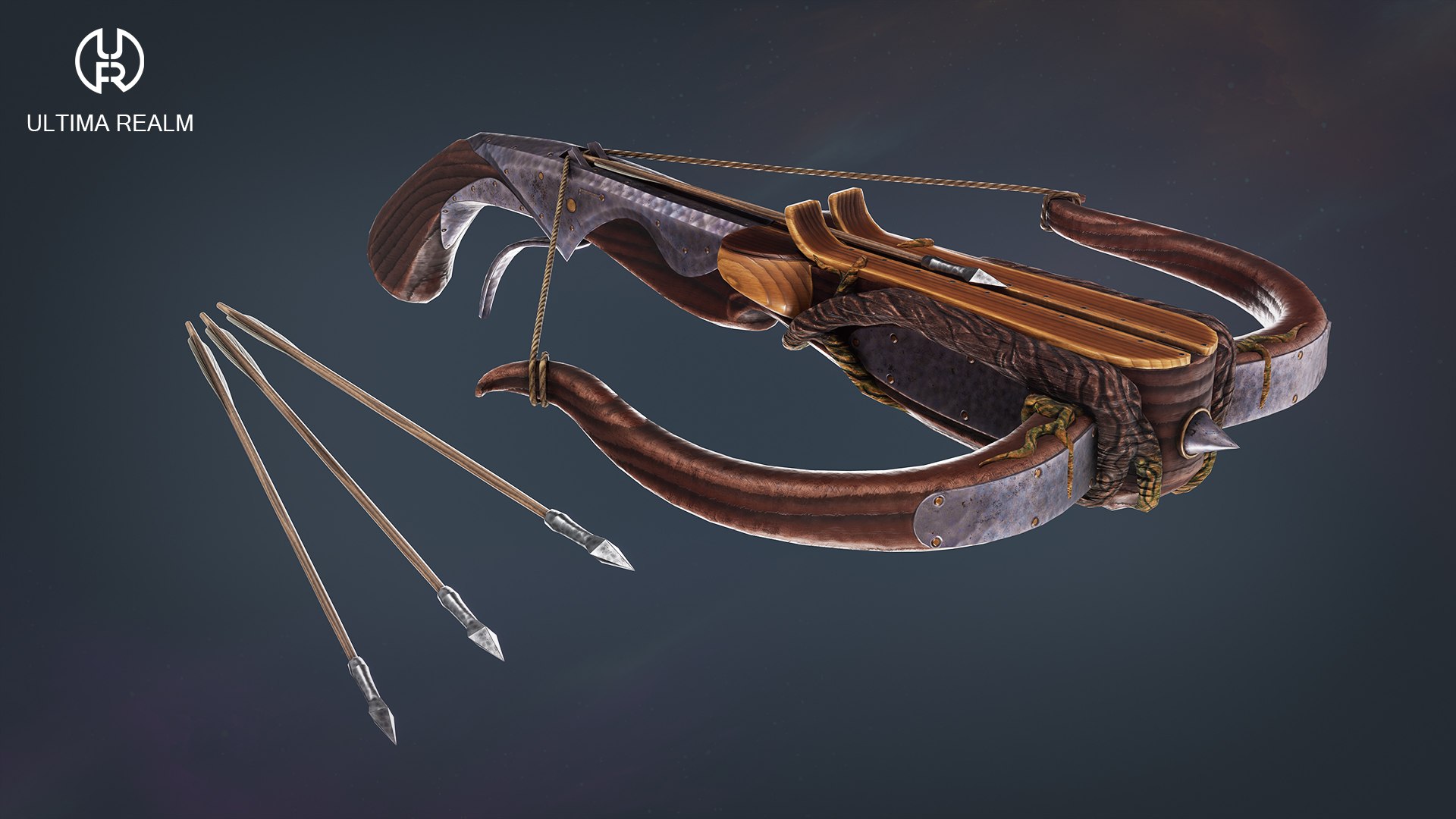3D Fantasy Crossbow - TurboSquid 2133359