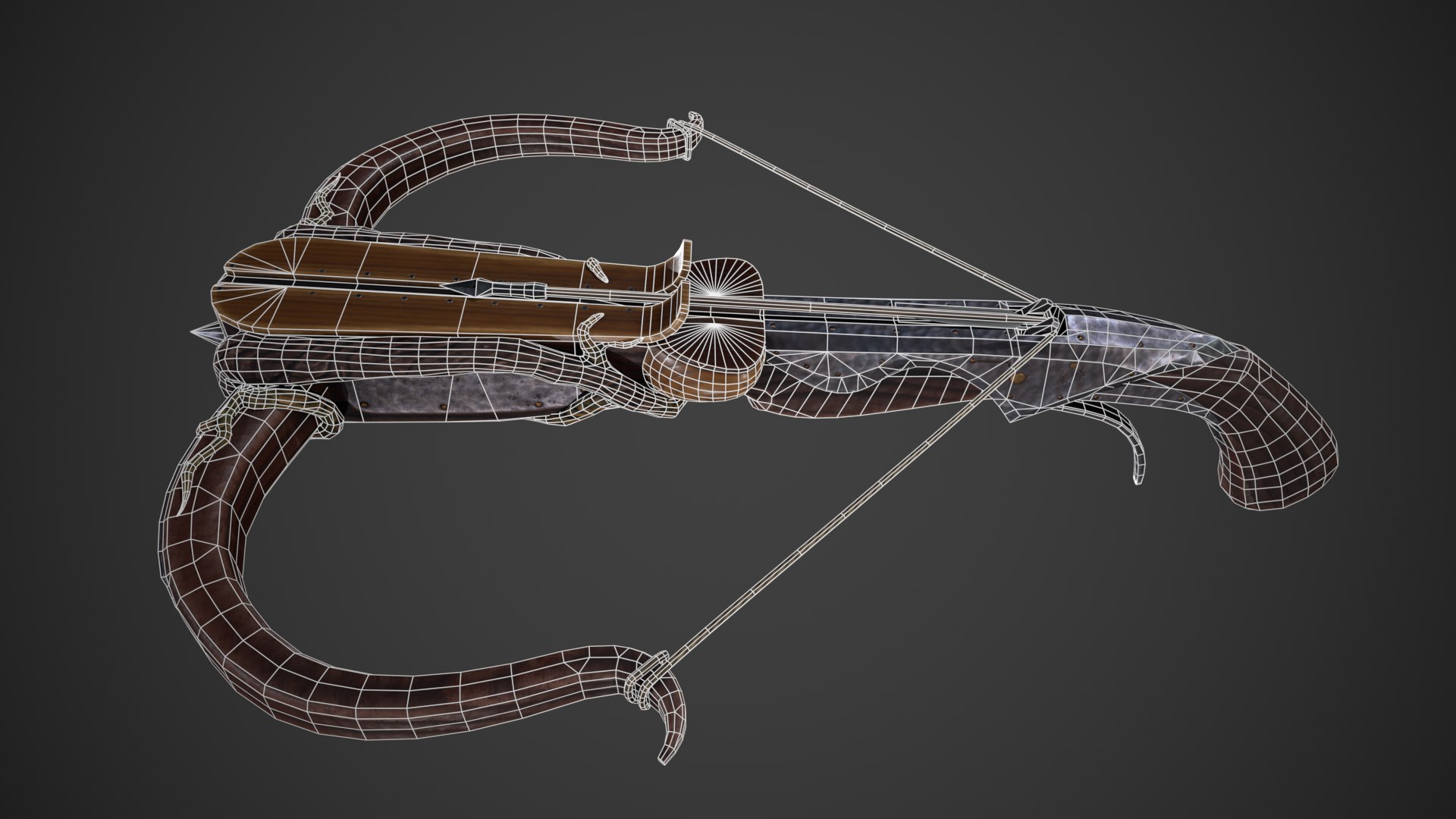 3D Fantasy Crossbow - TurboSquid 2133359