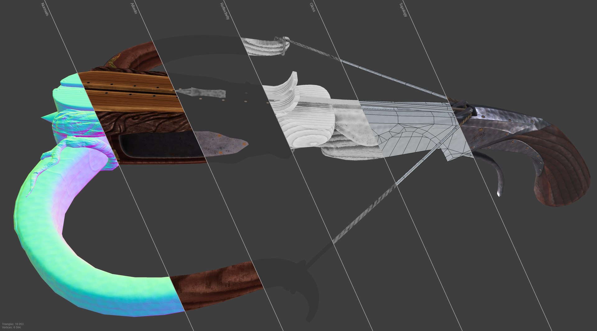 3D Fantasy Crossbow - TurboSquid 2133359