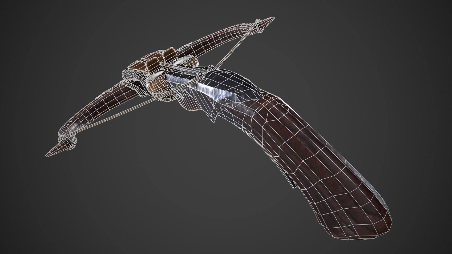 3D Fantasy Crossbow - TurboSquid 2133359