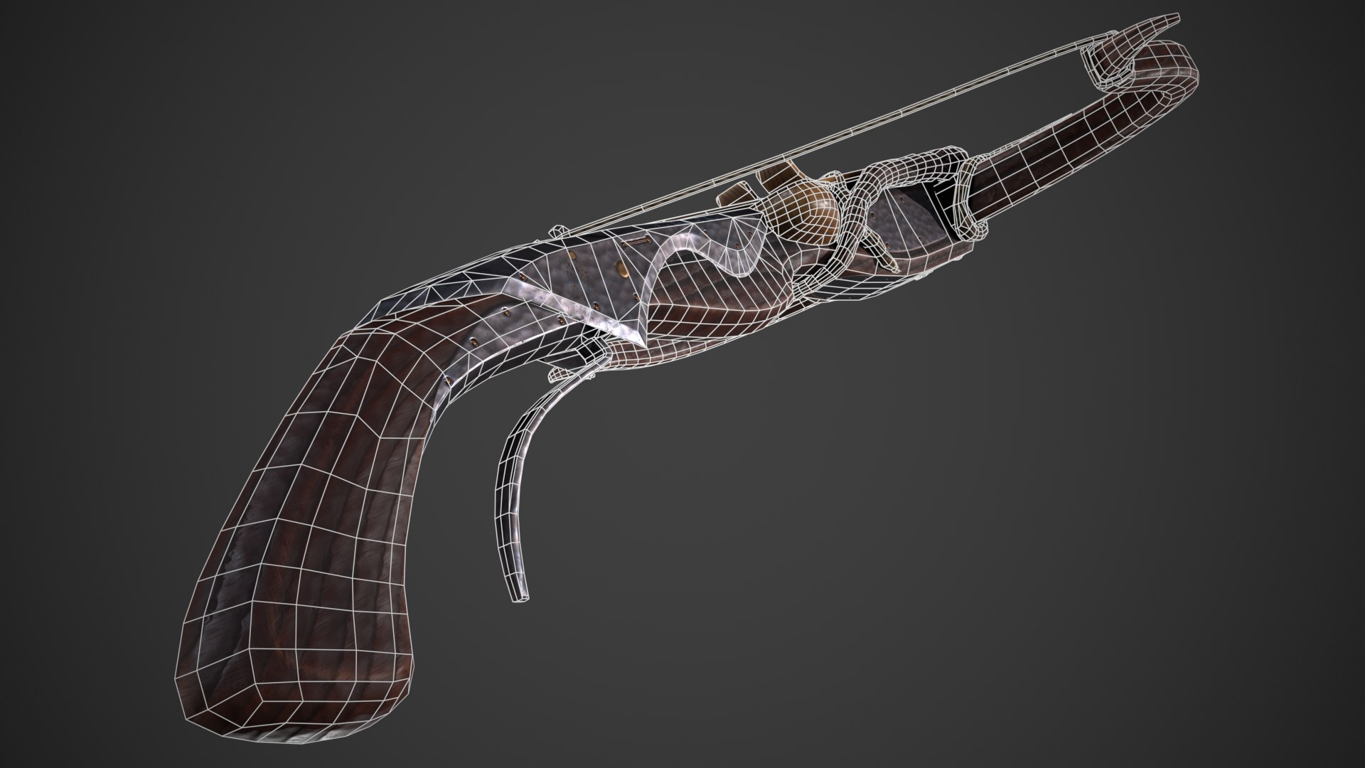 3D Fantasy Crossbow - TurboSquid 2133359