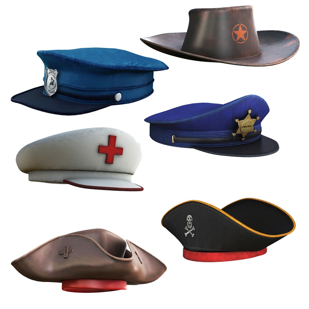 Hat Collection 3D - TurboSquid 2274074