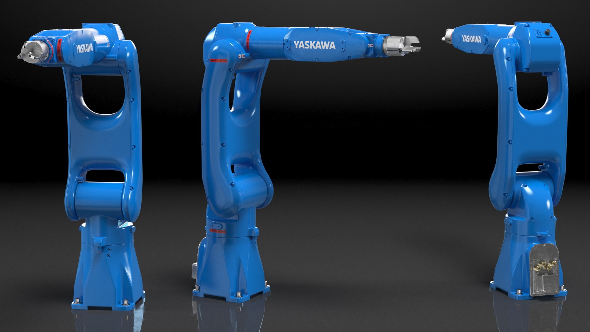 Yaskawa Motoman GP7 Robot Rigged 3D model - TurboSquid 1858000