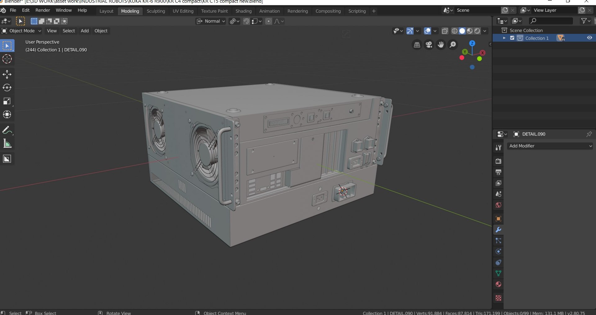 3D Krc4 Control Box Model - TurboSquid 1608314