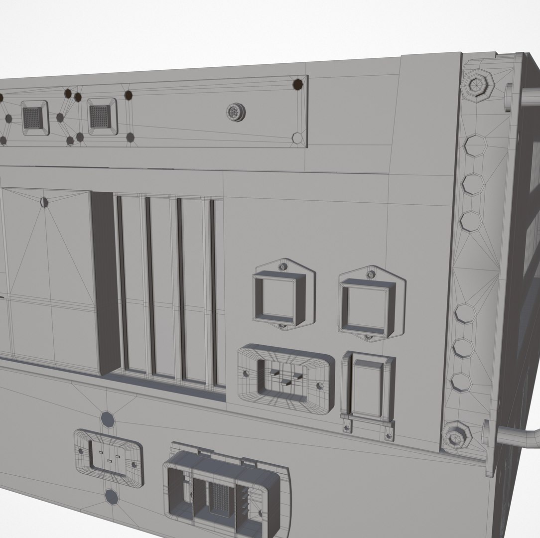 3D Krc4 Control Box Model - TurboSquid 1608314
