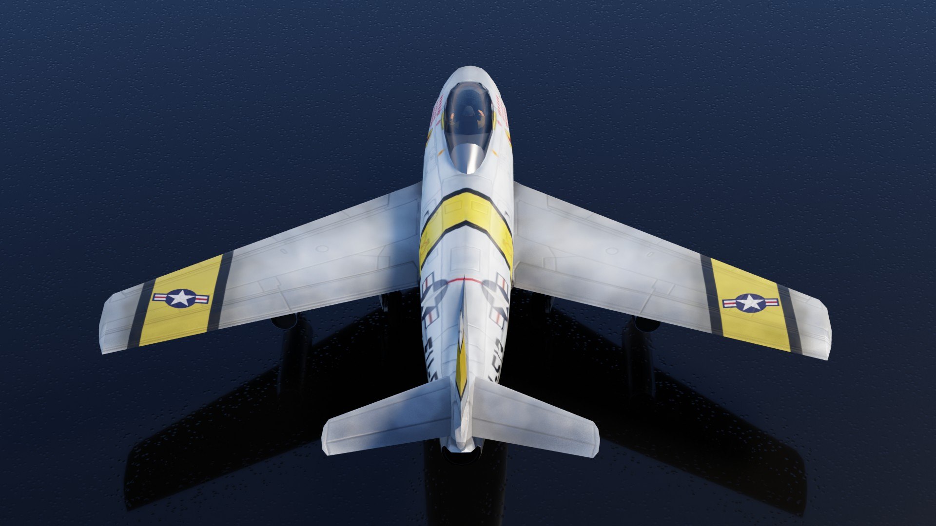 North American F-86 Sabre 3D Model - TurboSquid 2000497