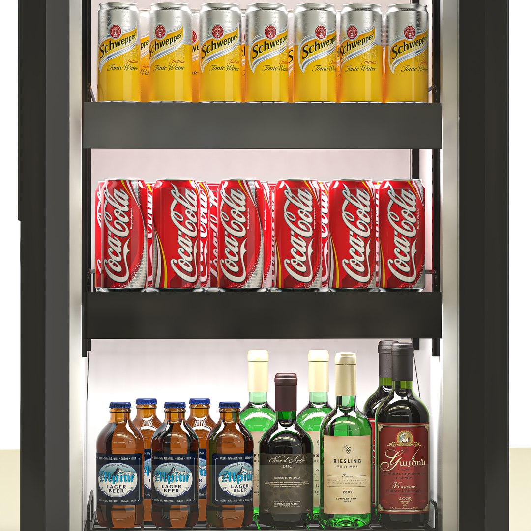 Refrigerator Tefcold 3D Model - TurboSquid 1982109