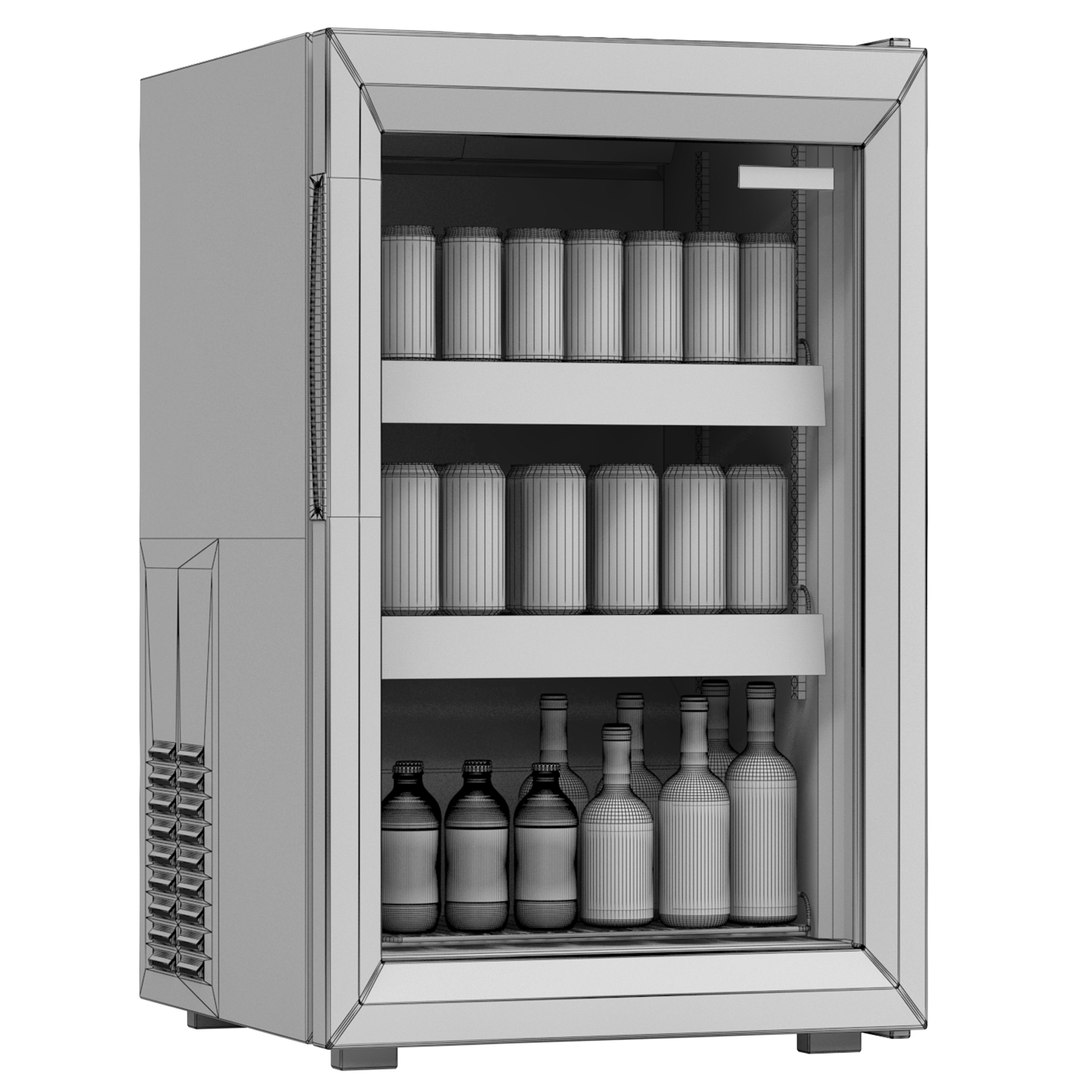 Refrigerator Tefcold 3D Model - TurboSquid 1982109