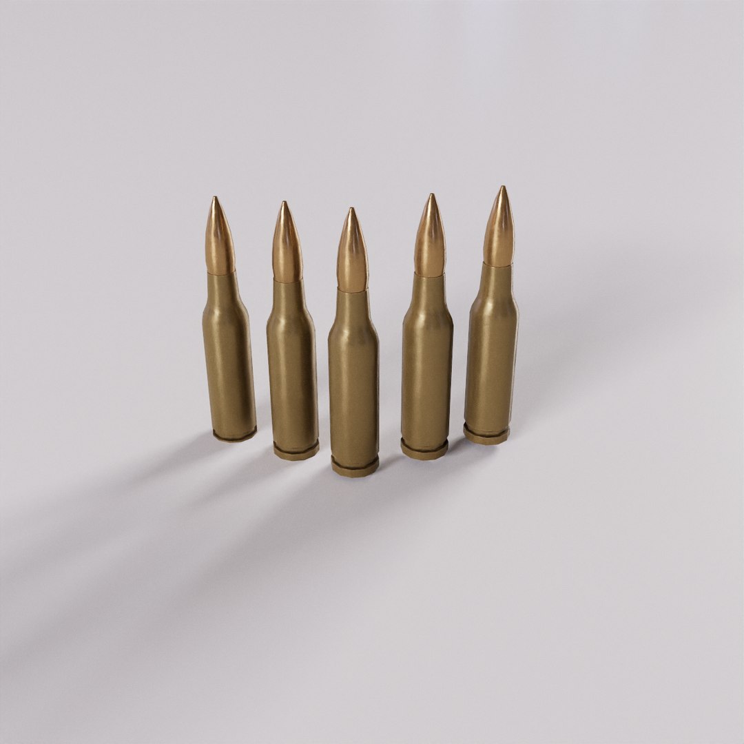 Free Bullet 3D Model - TurboSquid 1962541