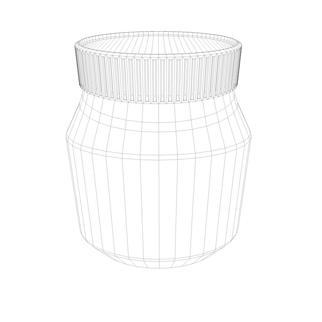 Nutella 3D model - TurboSquid 1200391