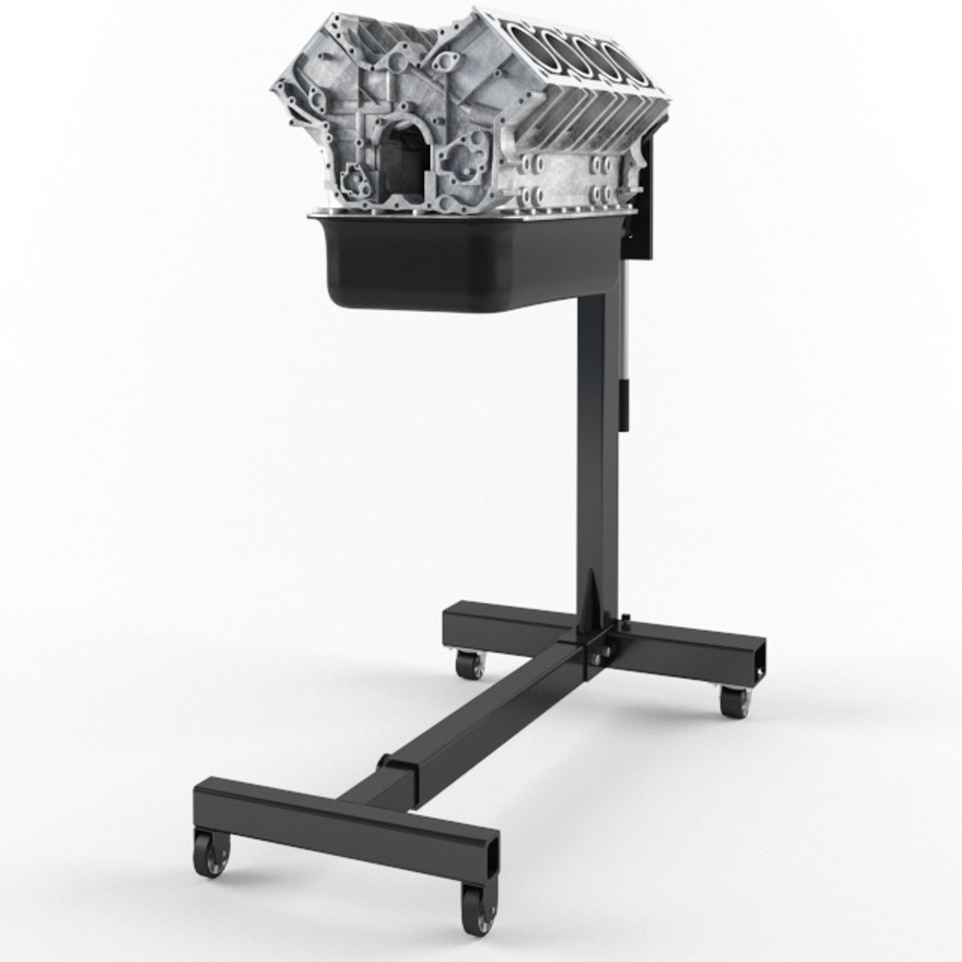 8-ton Engine Stand 3D Model - TurboSquid 1350390