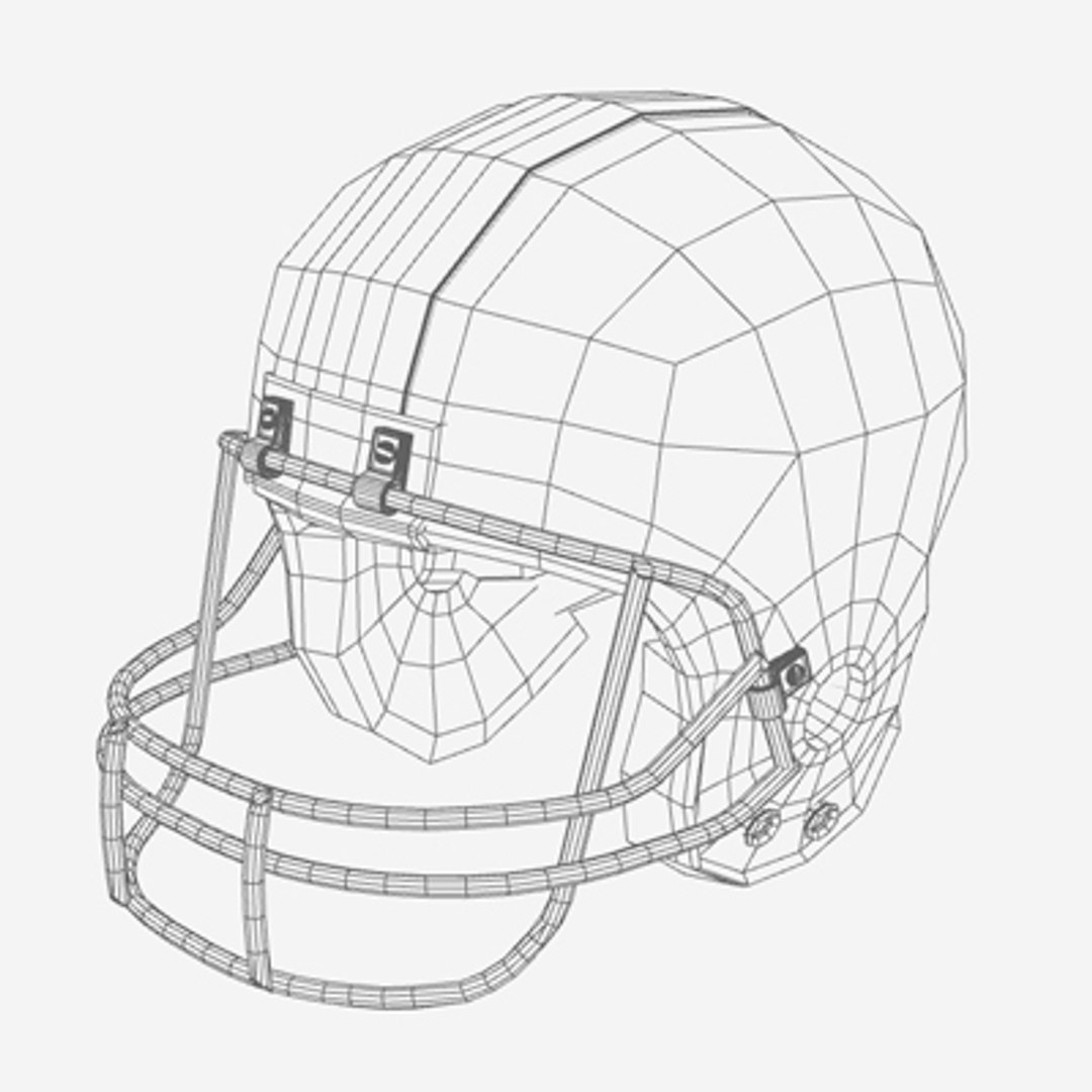 Football Helmet 3D - TurboSquid 507570