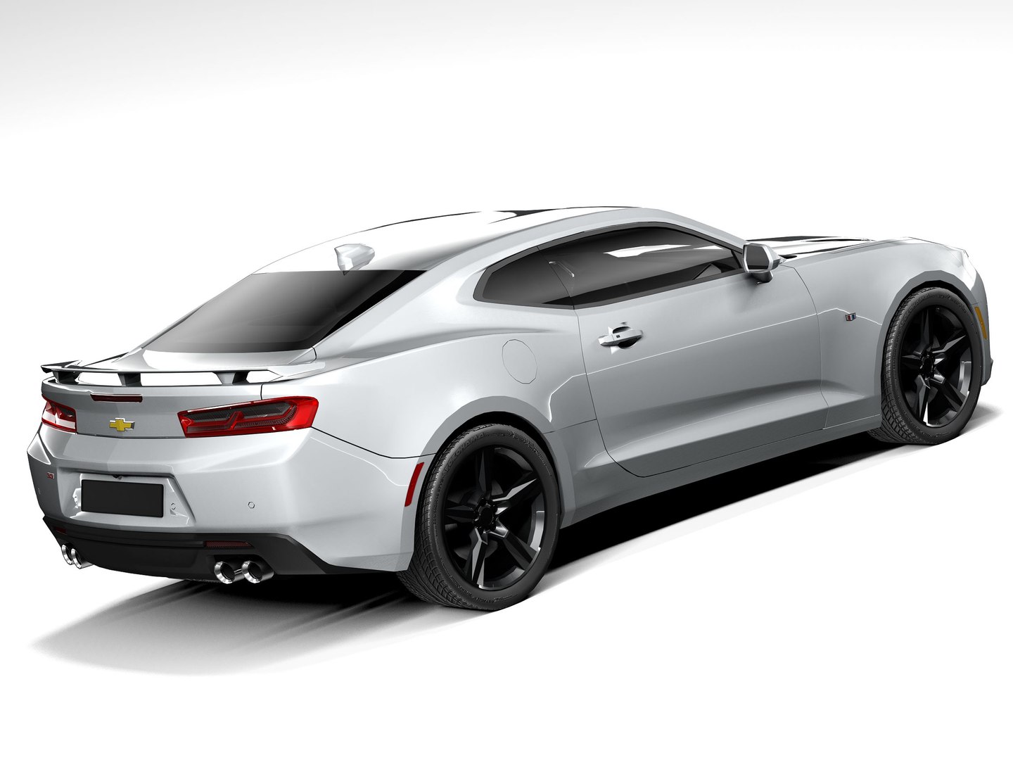 3D Chevrolet Camaro SS 2017 LowPoly Model - TurboSquid 2216052
