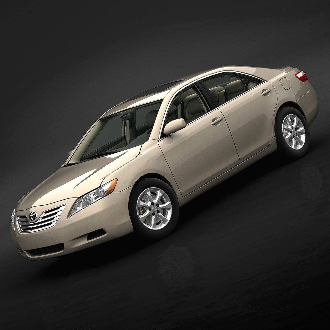 Toyota Camry 2007 3d 3ds
