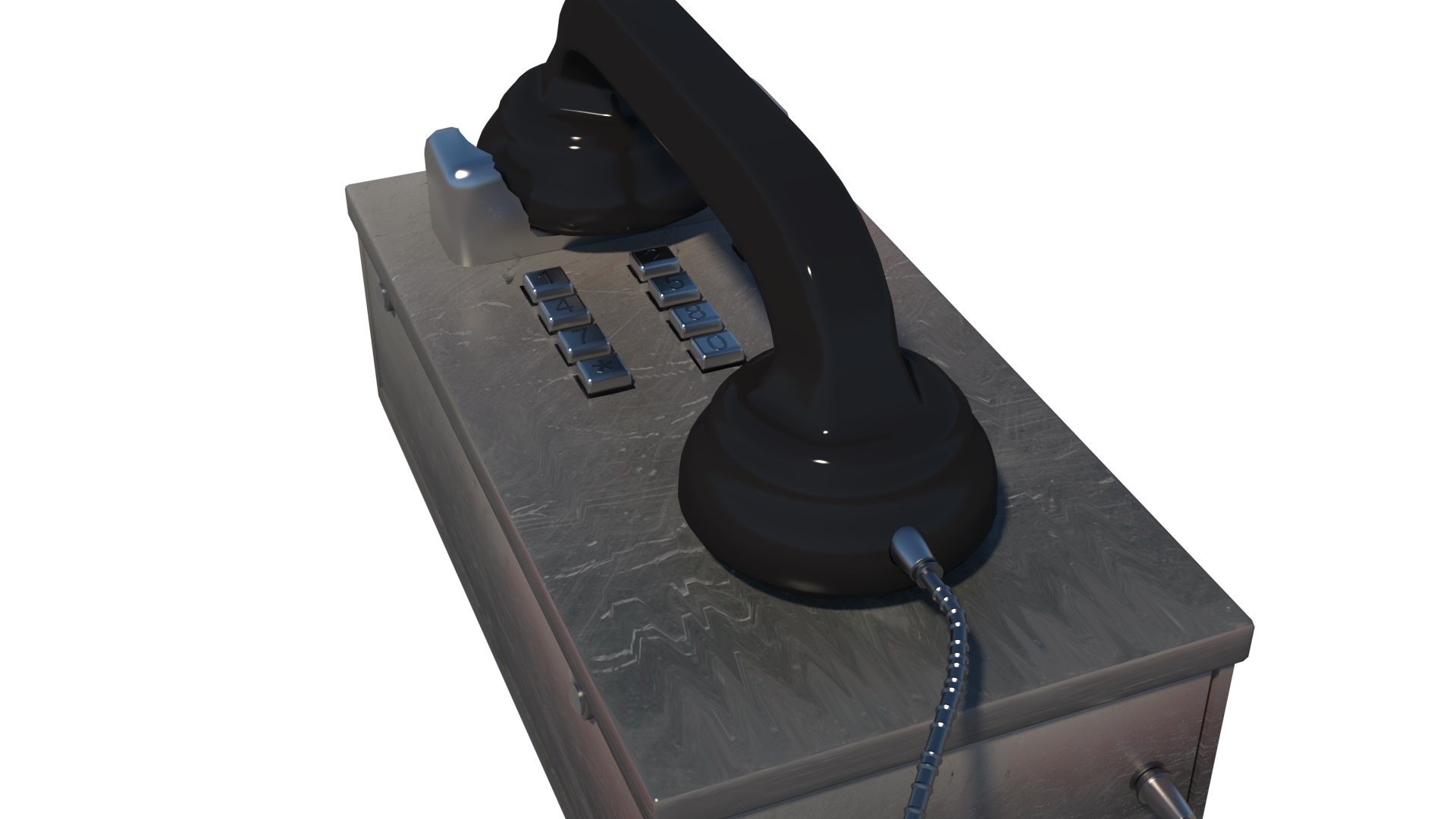3D Telephone Phone Prison - TurboSquid 1559827