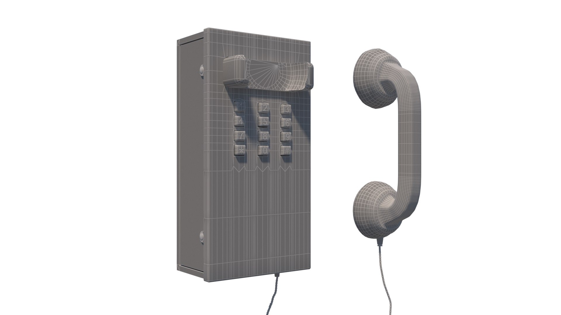 3D Telephone Phone Prison - TurboSquid 1559827