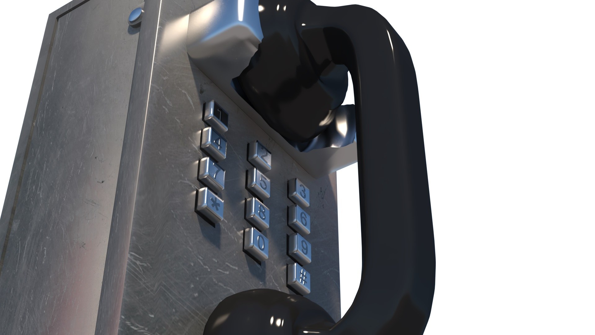 3D Telephone Phone Prison - TurboSquid 1559827