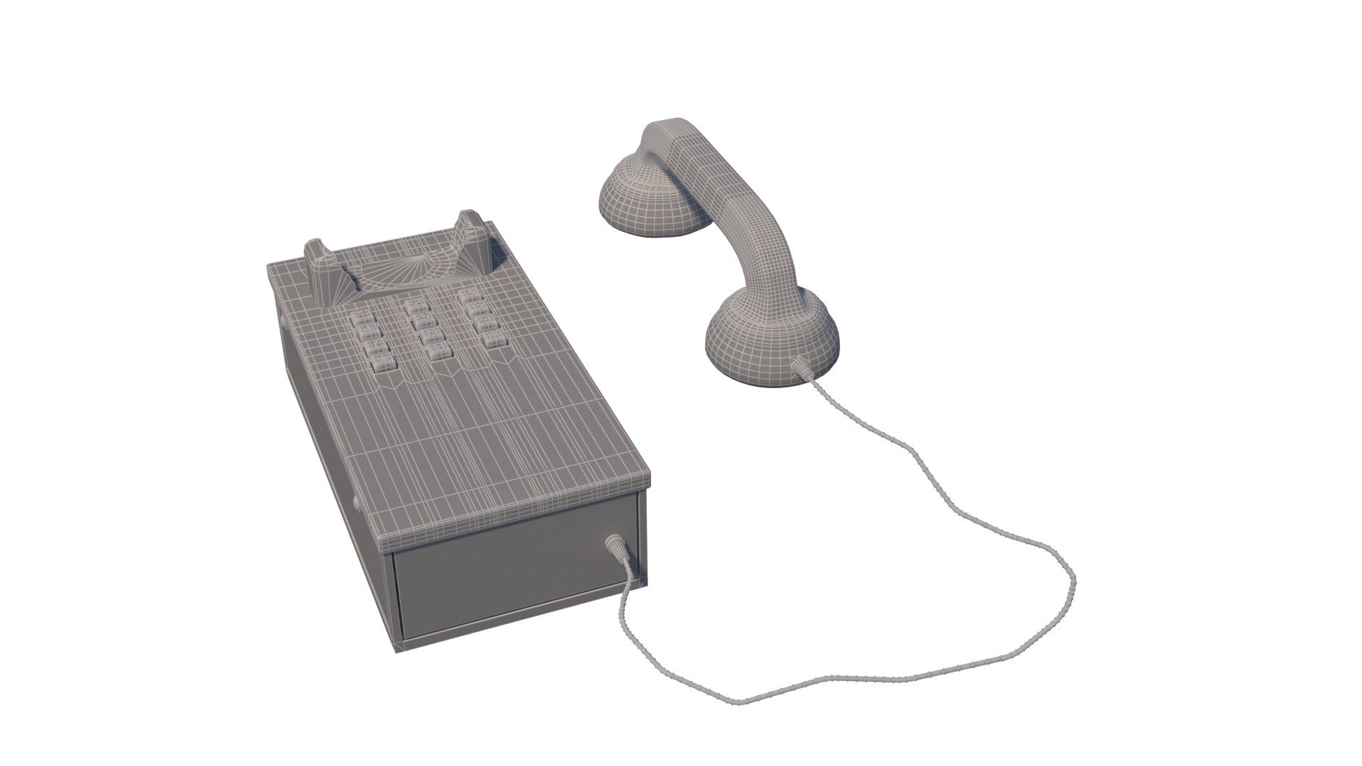 3D Telephone Phone Prison - TurboSquid 1559827