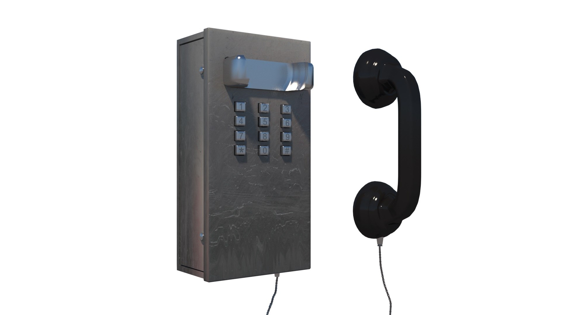 3D Telephone Phone Prison - TurboSquid 1559827